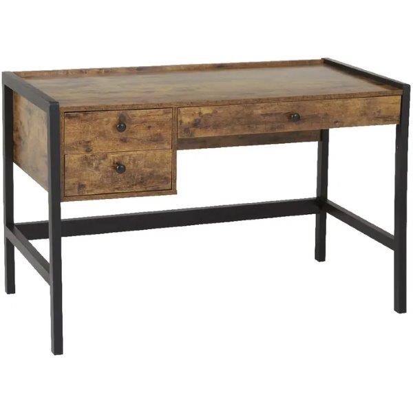 Dyson Trestle Desk White, Studymate Rectangle Table White and Grey ...