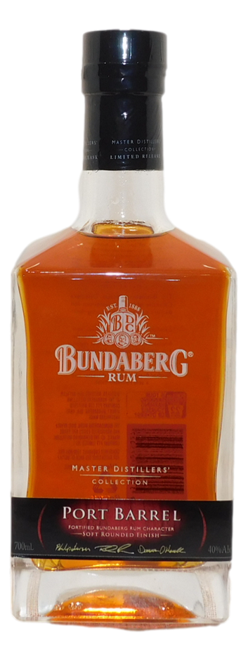 Bundaberg Masters Distillers Collection Port Barrel Rum (1x 700mL ...