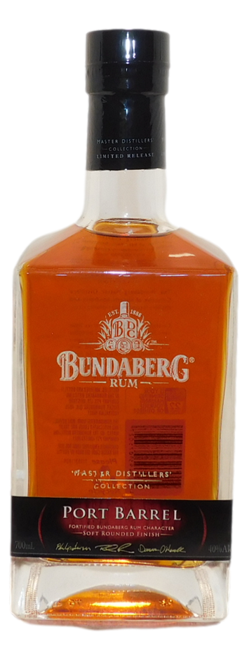 Bundaberg Masters Distillers Collection Port Barrel Rum (1x 700mL ...