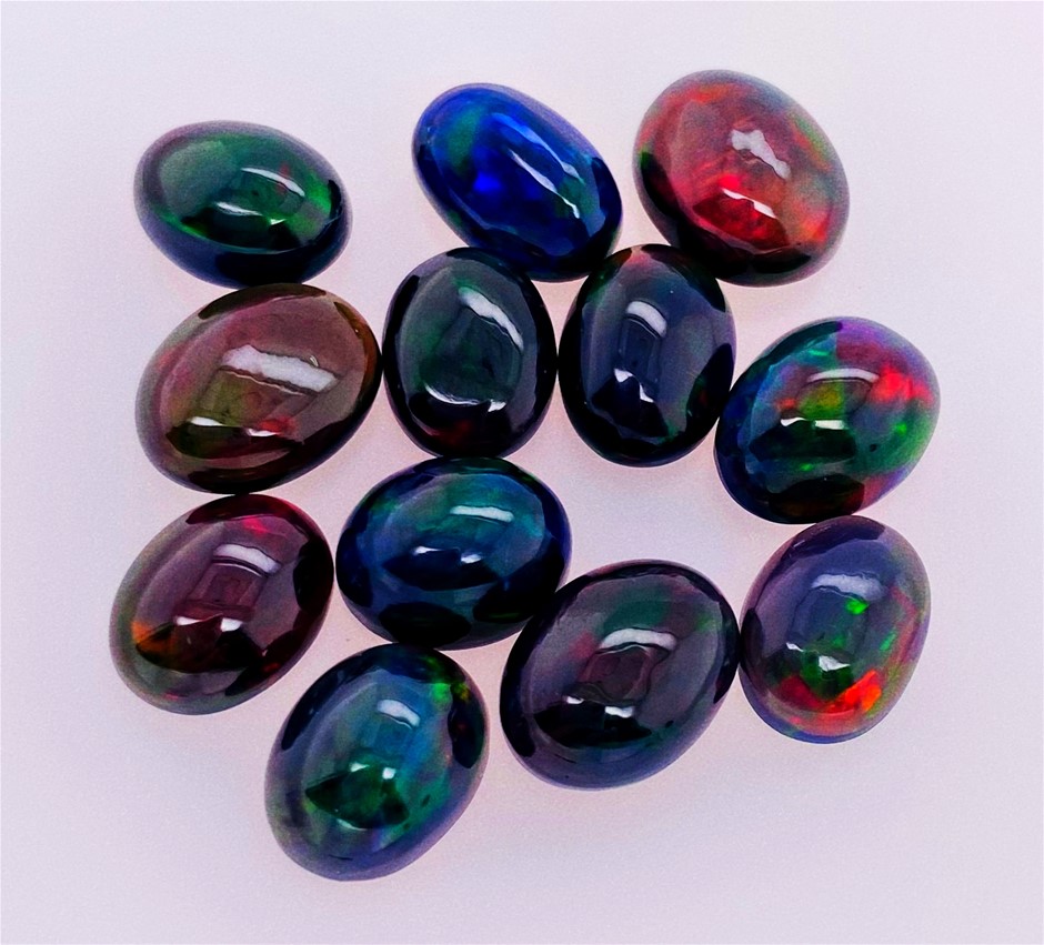 Twelve Loose Opal, 21.21ct in Total Auction (0001-2546700) | Grays ...