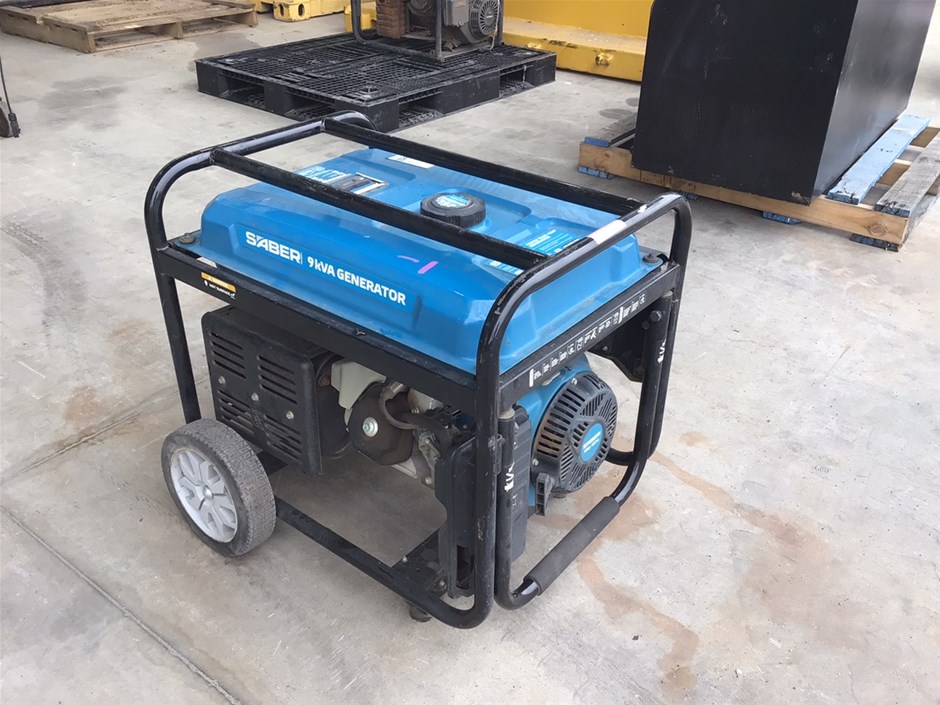 Saber 9Kva Generator Auction (0001-3023513) | Grays Australia