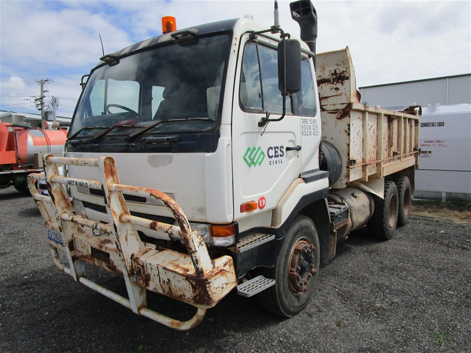 1998 Nissan UD 6 x 4 Tipper Truck Auction (0001-7043316) | Grays Australia