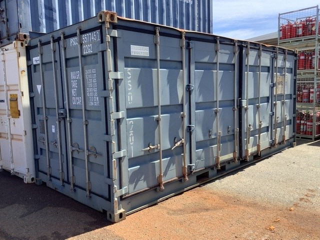 2009 Side And End Opening Container 20Ft Shipping Container Auction ...