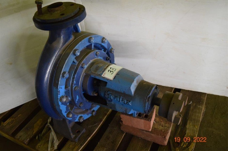 "Ajax" Centrifugal Pump Auction (0033-9035110) | Grays Australia