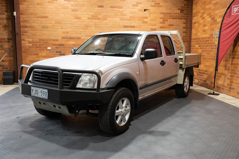 2004 Holden Rodeo LX TD 3.0 RA Turbo Diesel Manual Crew Cab Chassis ...