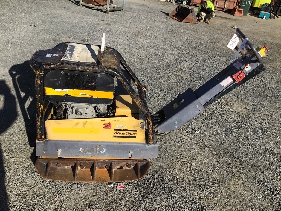 Atlas Copco Diesel Plate Compactor Reversible 500kg Auction (0001 ...
