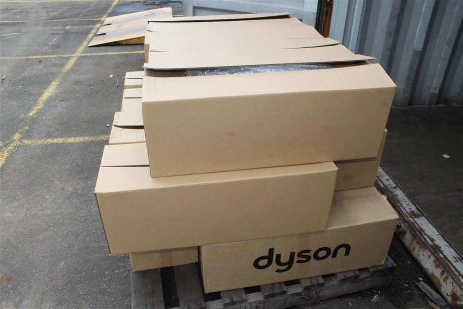 Pallet of Assorted USED/UNTESTED Dyson Vacuum Cleaners Auction (0002 ...