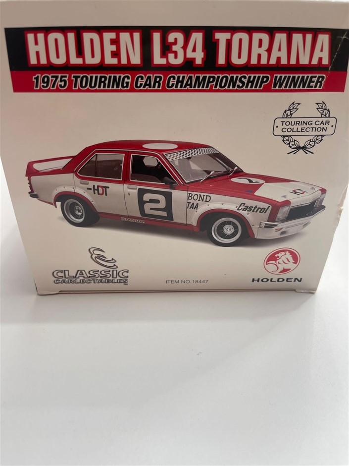 Holden L34 Torana #2 Touring Car Championship Winner 1/18 scale Model ...