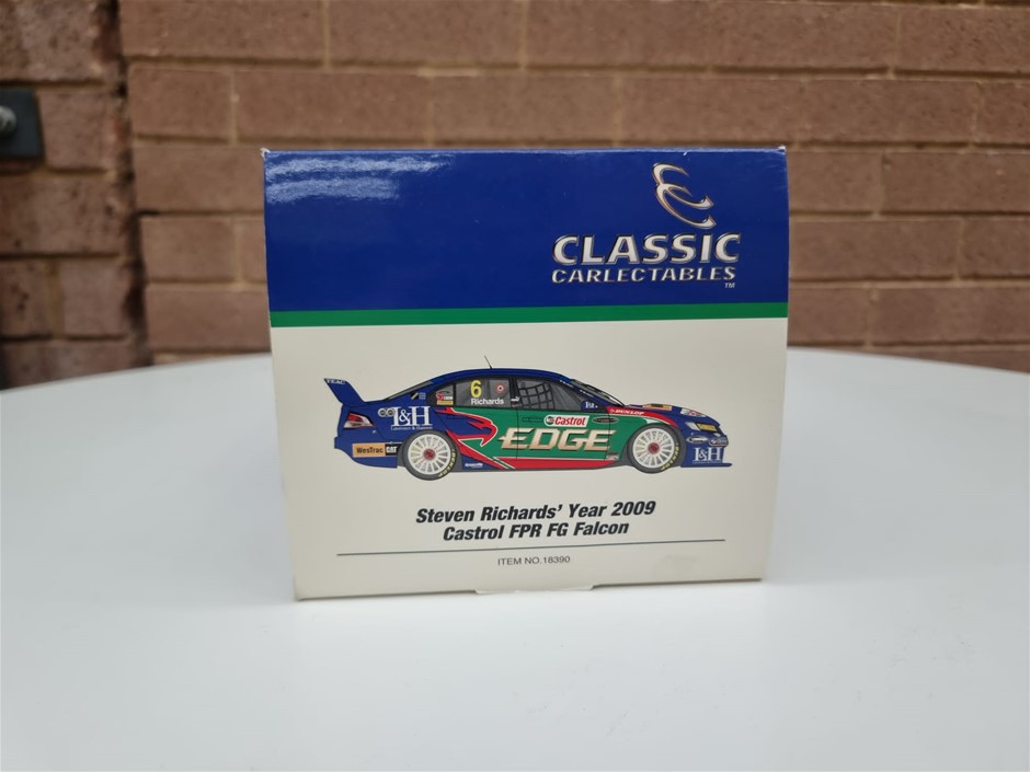 Steven Richards 2009 Castrol FPR FG Falcon #6 1/18 Scale Model Car ...