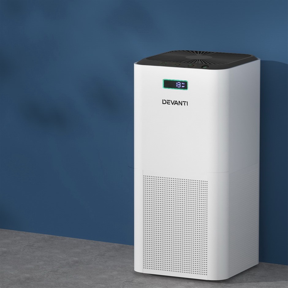 Buy Devanti Air Purifier Home Purifiers HEPA Filter | Grays Australia