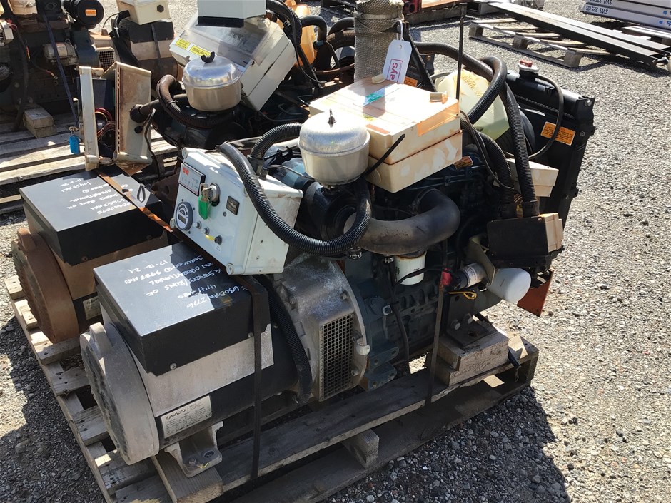 Kubota 3 Cylinder Diesel Generator 3 - Phase Auction (0007-5050493 ...