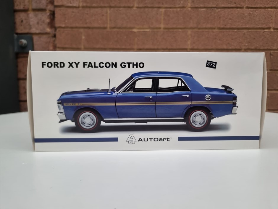 “Rothmans Blue” 1971 Ford XY GTHO Phase3 With Sunroof 1/18 Scale Model ...