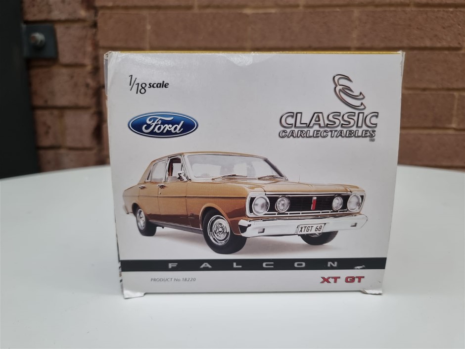 “GT GOLD“ 1968 Ford Falcon XT GT 1/18 Scale Model Car Auction (0029-2546929) | Grays Australia