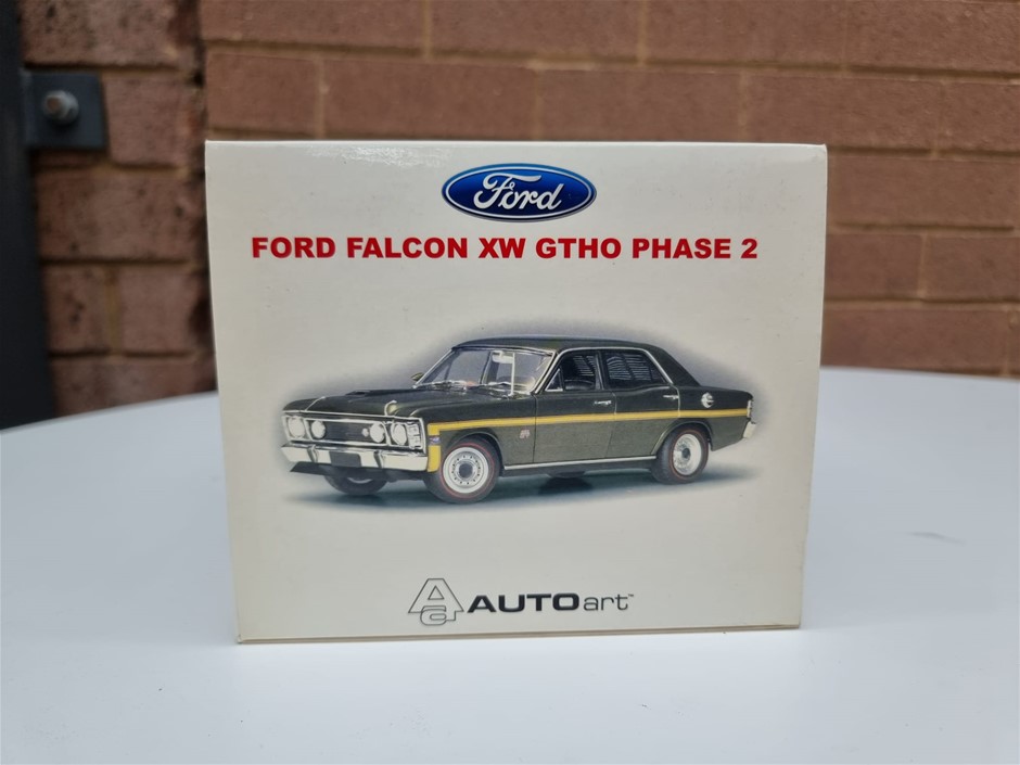 “reef Green” 1970 Ford Falcon Xw Gtho Phase Ii 1 18 Scale Model Car