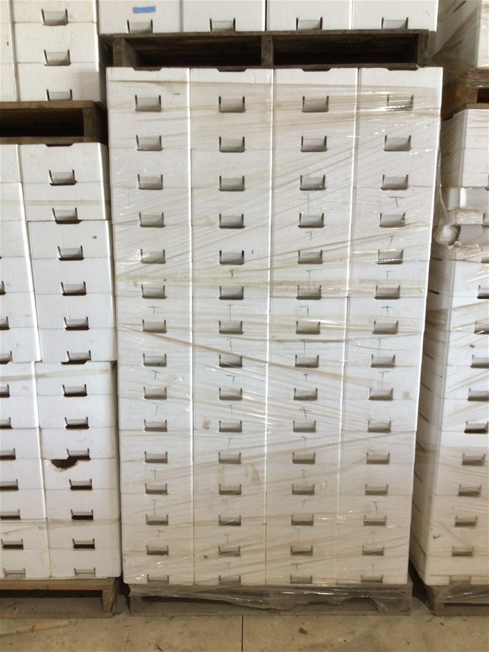 1 x Pallet of Polystyrene Fruit Boxes Auction (0034-3023389) | Grays ...