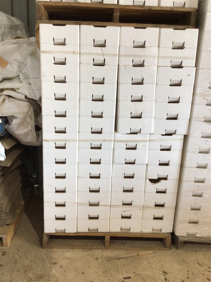 1 x Pallet of Polystyrene Fruit Boxes Auction (0057-3023389) | Grays ...