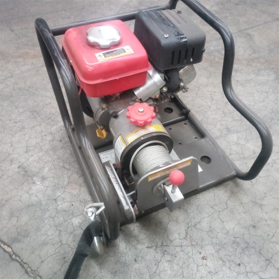 3000lbs Gas Powered Winch Auction 0266 3023461 Grays Australia