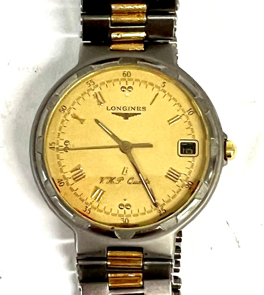Longines Conquest Xl Vhp Mid Size Titanium Watch Auction (0091-2547139 ...