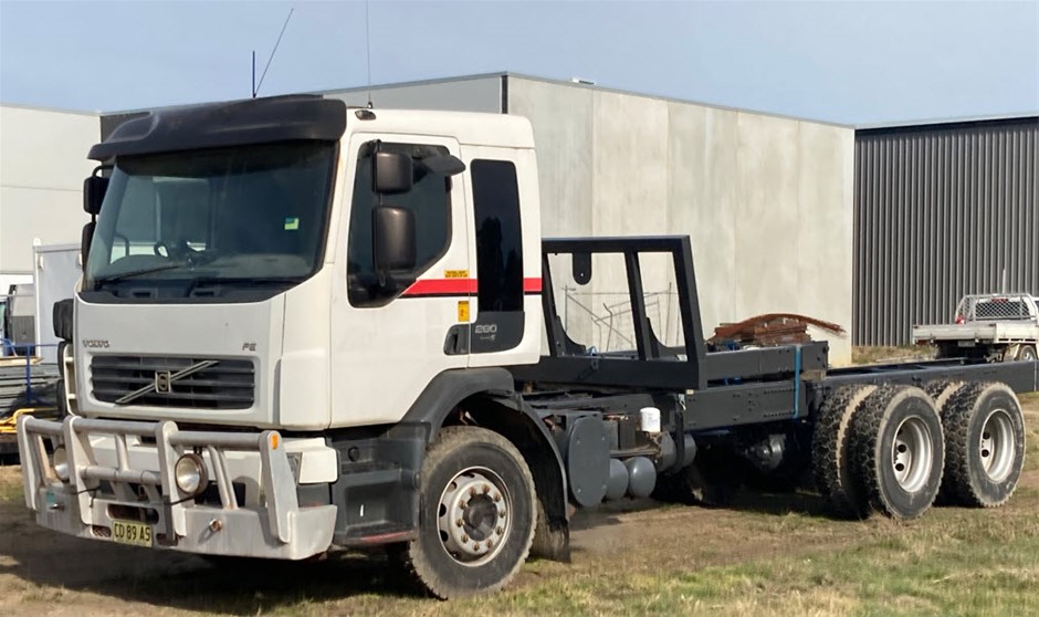 07/08 Volvo FE 280 6 x 4 Cab Chassis Truck