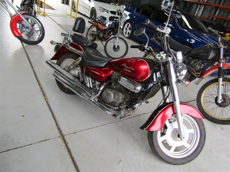 Hyosung Aquila Motorcycle Auction (0005-5050548) | Grays Australia
