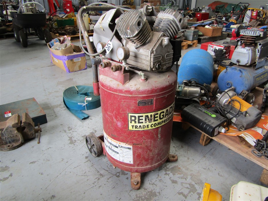 Renegade Portable Air Compressor Auction (0586-5050246) | Grays Australia