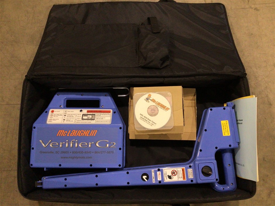 McLaughlin Verifier G2 Cable Locator Auction (0046-8016189) | Grays ...