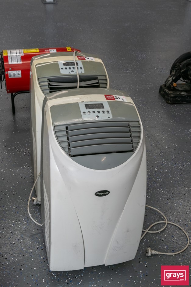 Qty 2 x Hotpoint MAC130b Evaporative Coolers Auction (0051-5050576 ...