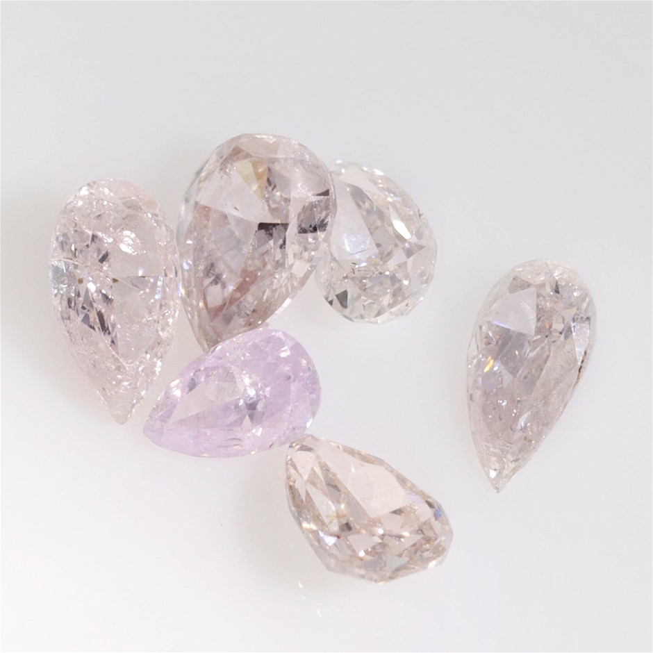0.45ct Pink Diamonds Pear Cut Auction (0001-2548408) | Grays Australia