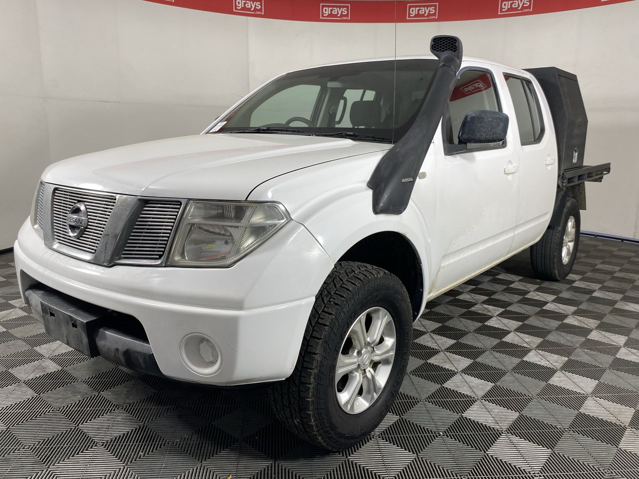 2010 Nissan Navara RX (4X4) D40 Turbo Diesel Automatic Dual Cab Auction ...