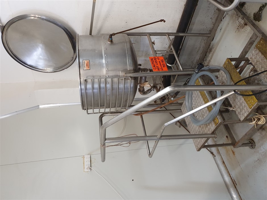 Steam Jacketed 400lt Stainless Steel Pan Auction (0002-7041824) | Grays ...