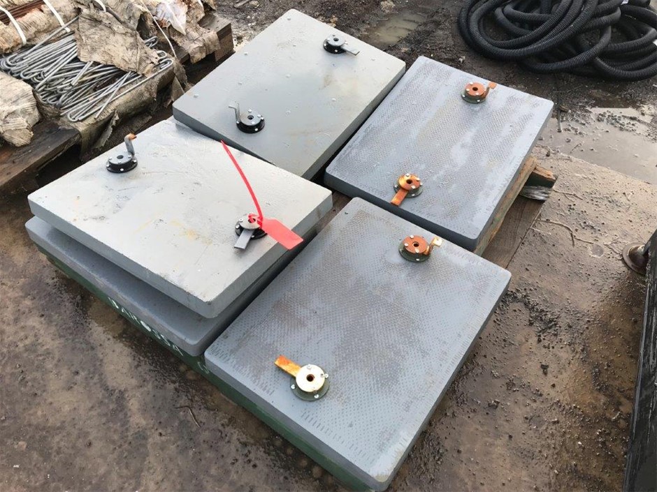 6x Communication Pit Covers Auction (0059-3023645) | Grays Australia