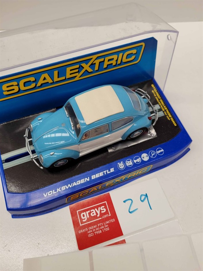Scalextric slot car Volkswagen Beetle model number C3204 Auction (0029 ...