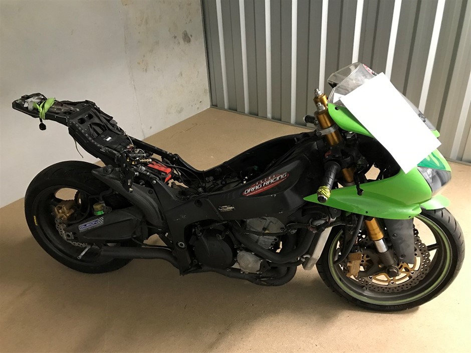 2005 Kawasaki ZX636C - (WOVR - Statutory Write-Off) Auction (0001 ...