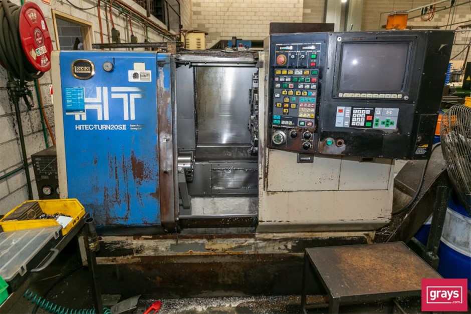 Hitachi Seiki HITEC-TURN 20S II CNC Lathe Auction (0021-5050479 ...