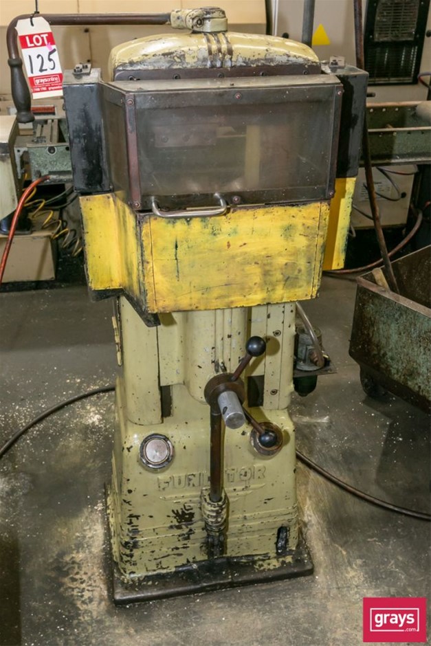 Gilbert & Barker Funditor Pneumatic Letter/Number Stampeding Machine ...