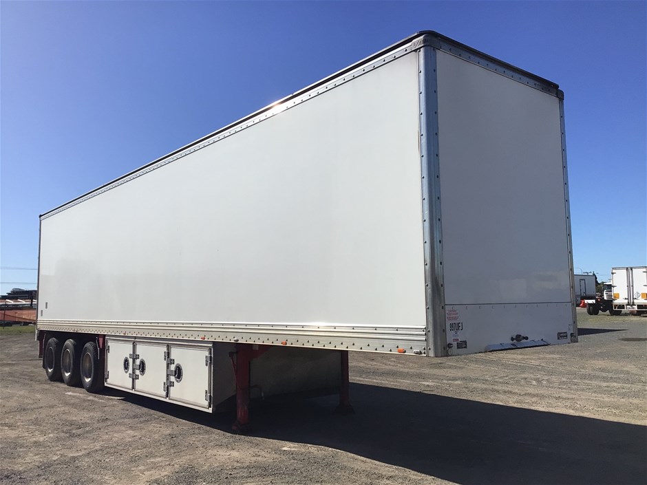2017 Vawdrey VB-S3 Triaxle Pantech Trailer Auction (0019-7042008 ...
