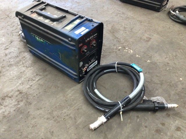 Lincoln Electric LN-25 Pro Dual Power Wire Feeder with Hand Piece ...