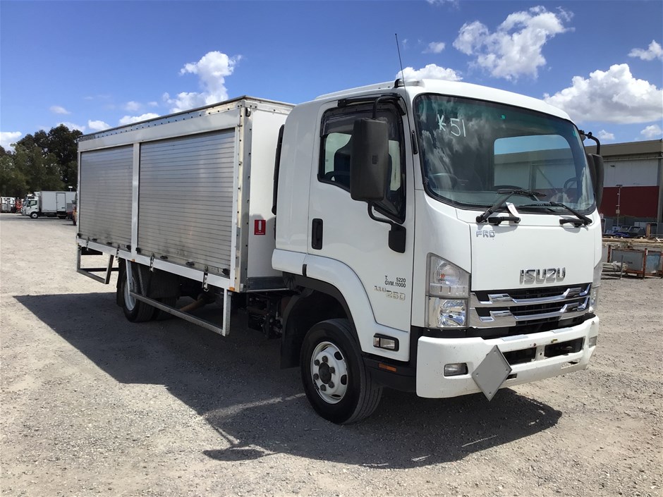 2018 ISUZU FRR600 4 x 2 Pantech Truck Auction (0001-5051130) | Grays ...