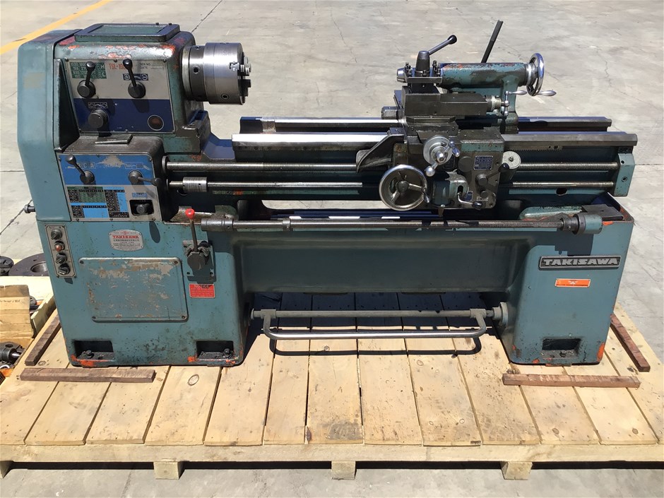 Takisawa TSL-1000D Gap Bed Lathe Auction (0004-8016261) | Grays Australia