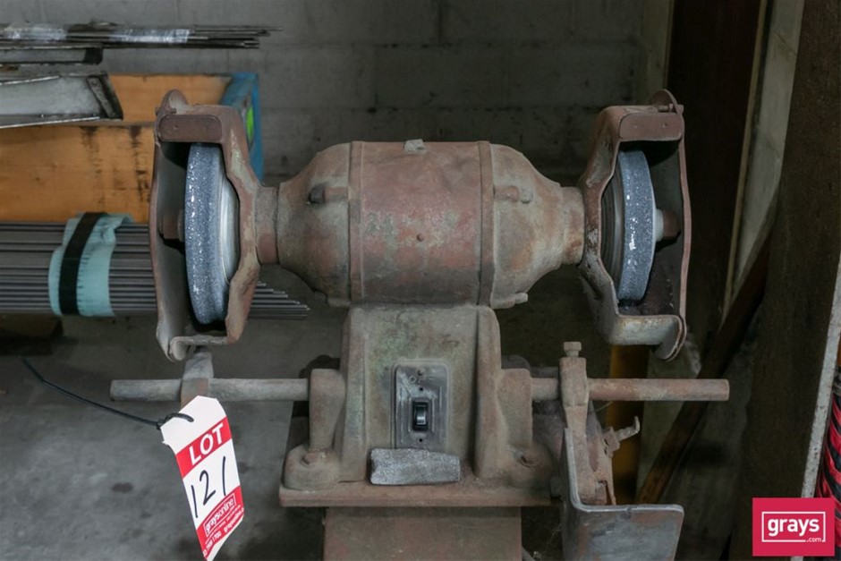 Bench Grinder on Steel Stand Auction (0121-5050479) | Grays Australia