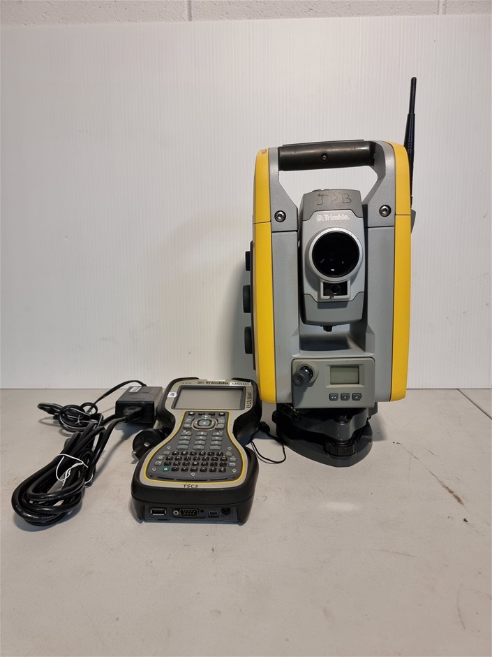 Trimble S6 3" DR 300+ Total Station with TSC3 Controller Auction (0001 ...
