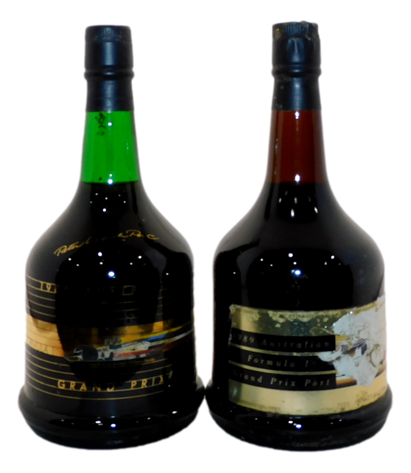 Australia Formula 1Grand Prix Port 10 Year Old Port 1986 & 1989 (2x ...
