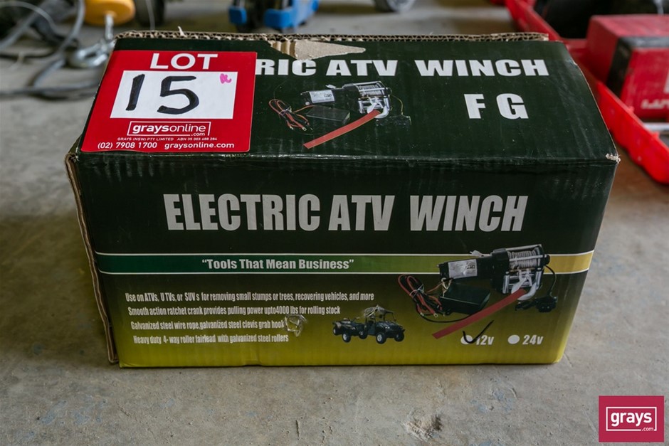 Atv Winch Auction 0015 5050781 Grays Australia