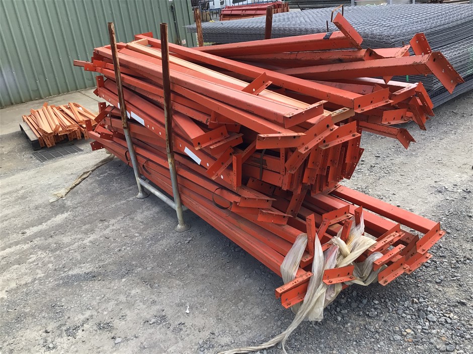 Large Qty Various Length Pallet Racking Cross Beams Auction (0040 ...