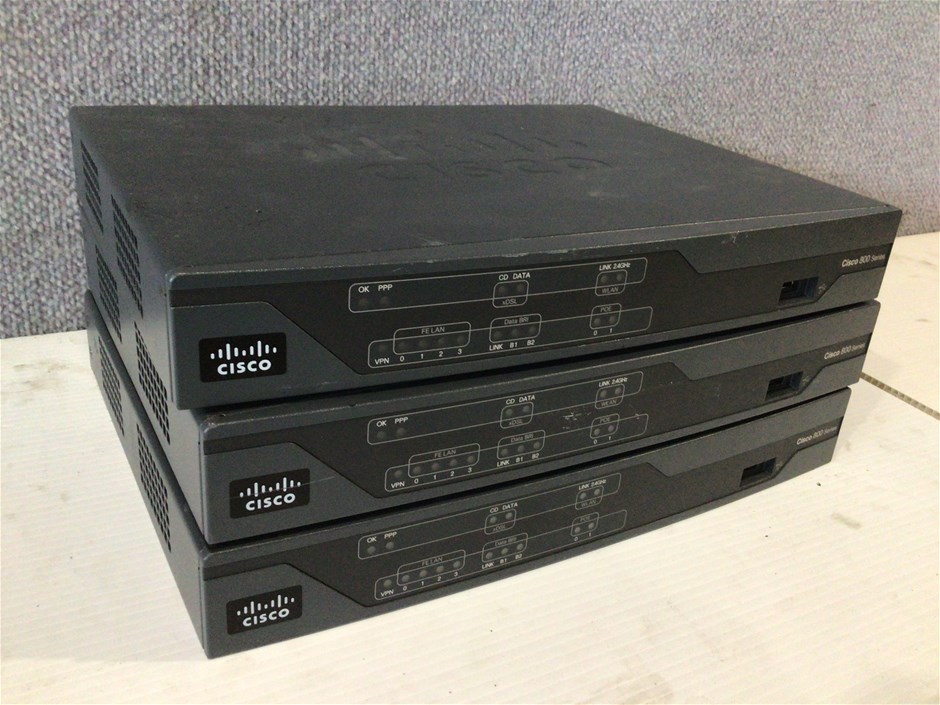 Qty of Cisco 880 Routers Auction (0036-8016602) | Grays Australia