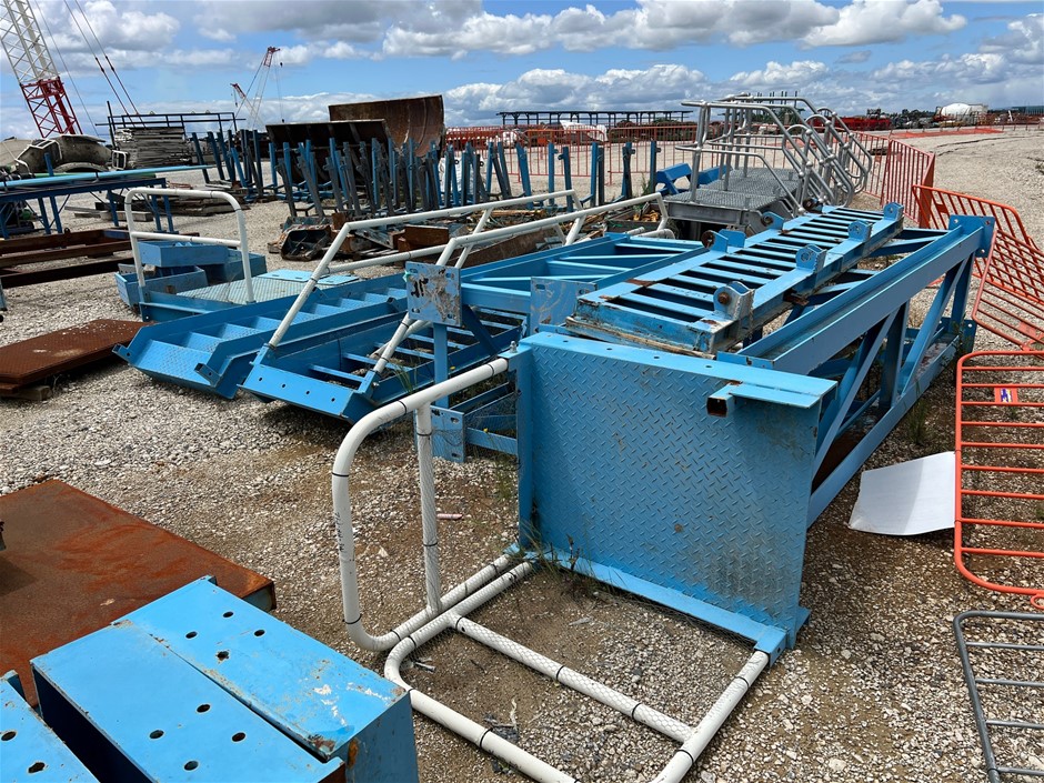 Assorted Steel Fabricated Steps, Frames and Platforms, etc. Auction ...