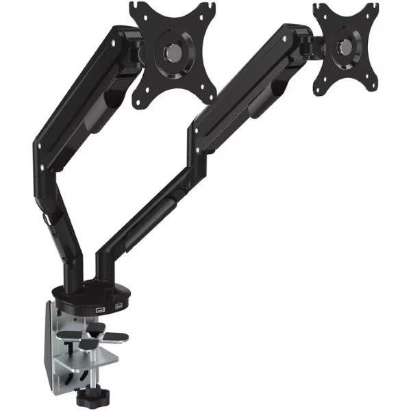 Professional Dual Monitor Arm with Dual Black Auction (0030-2186994 ...
