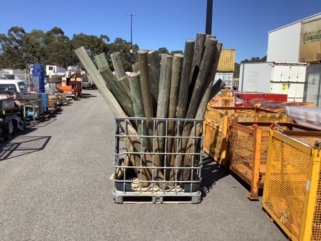 IBC Cage Containing Copper Logs Auction (0015-9036647) | Grays Australia