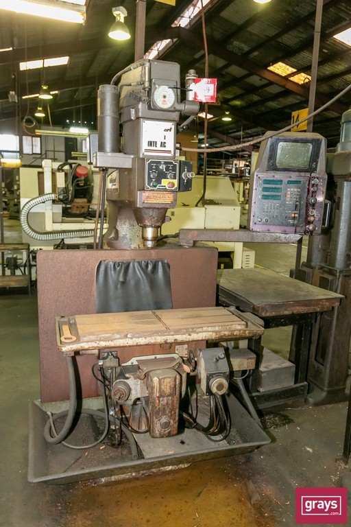 Bridgeport Interact Series 1 Vertical Milling Machine Auction (0034 ...