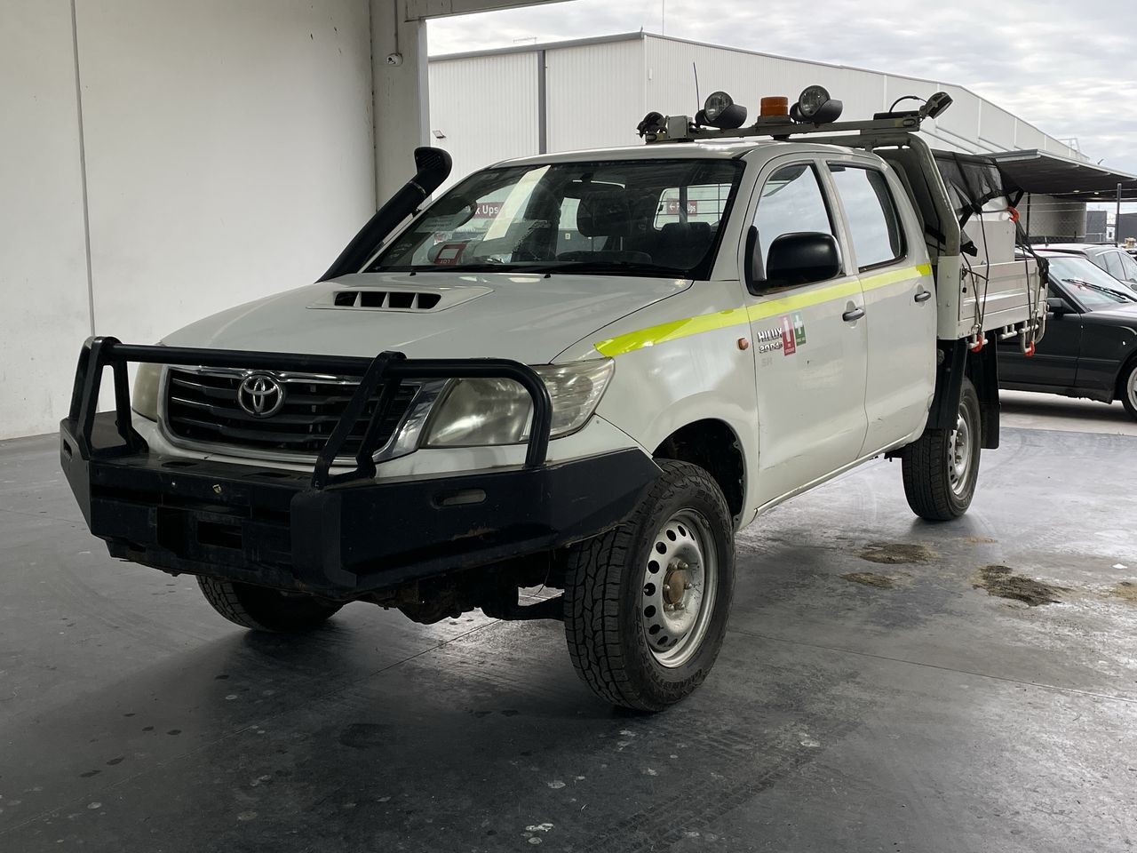 2012 Toyota Hilux 4X4 SR KUN26R Turbo Diesel Manual Crew Cab Chassis ...
